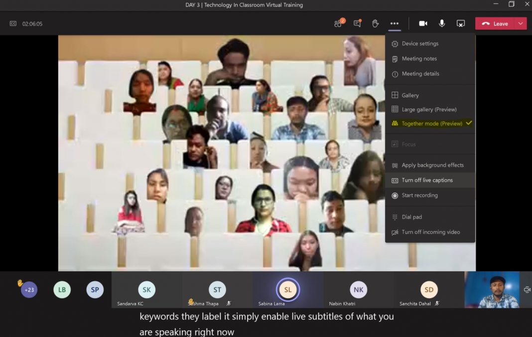How to enable Together Mode in Microsoft Teams? – DataSagar Blog