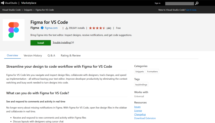 Figma for VS Code Extension: Guide to Installation and Usage on Windows PC — DataSagar Blog